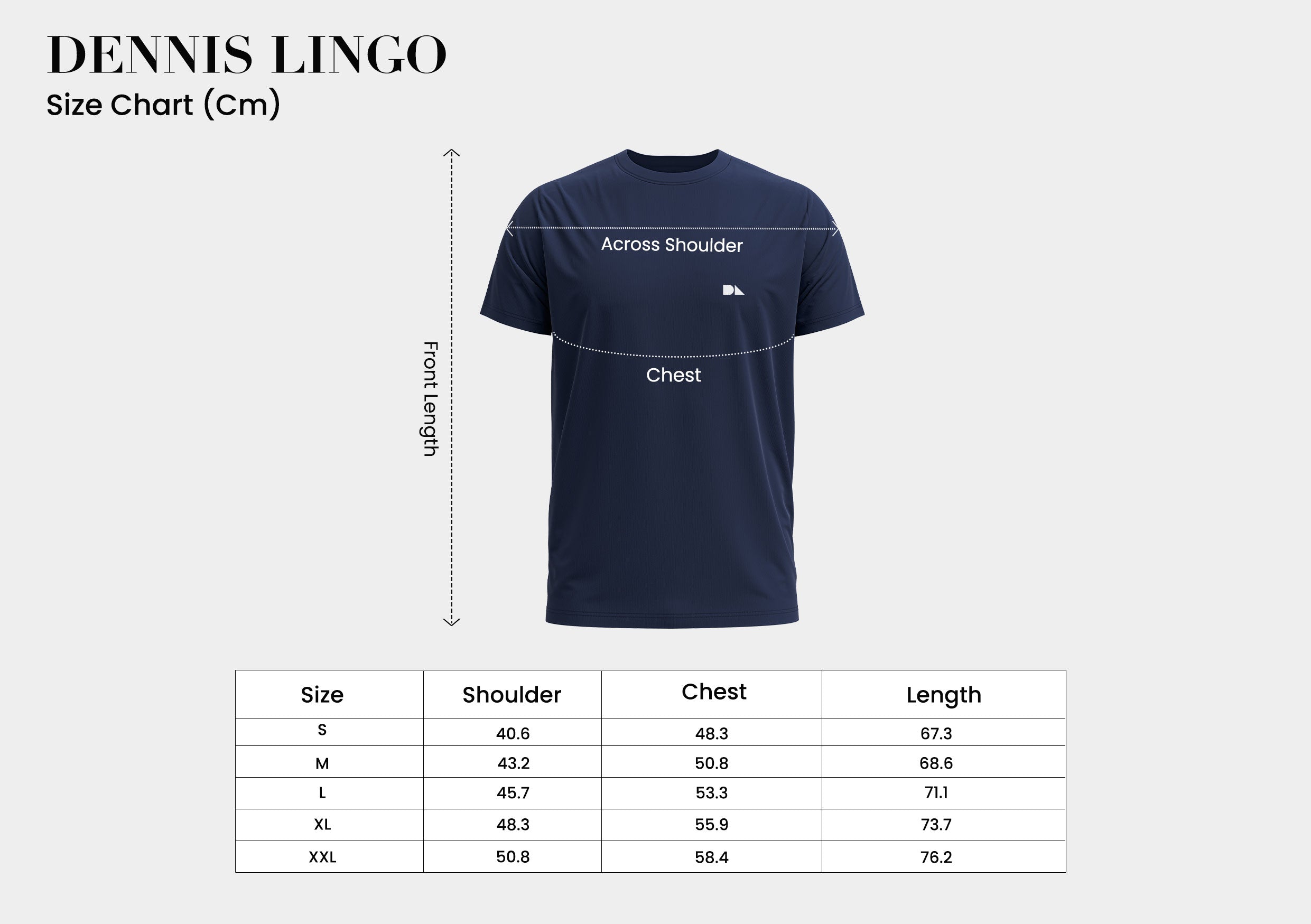 Dennis Lingo Blue Tshirts for Men – DENNIS LINGO